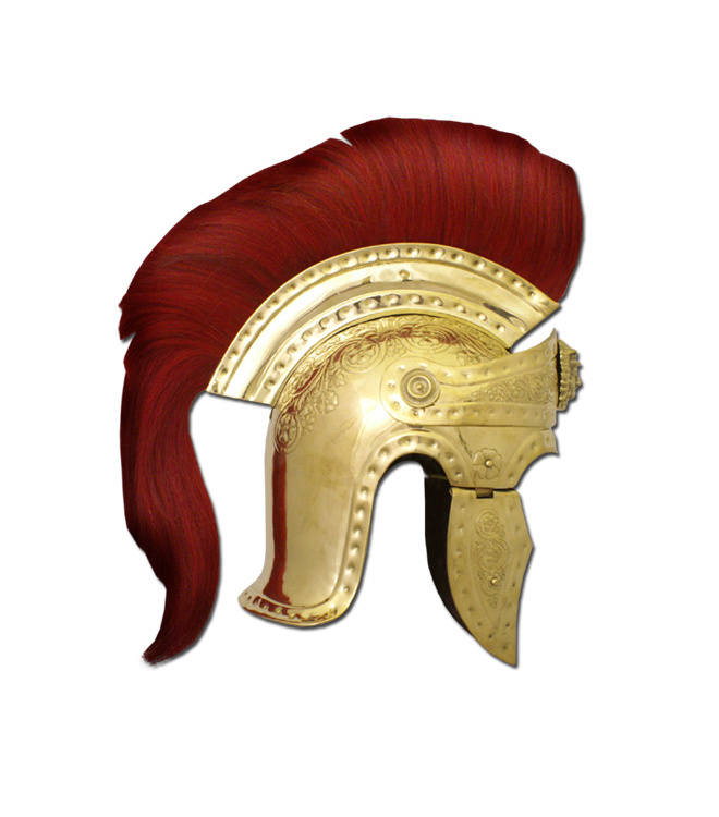 Prunkhelm der römischen Prätorianer-Garde, Messing, 319,99